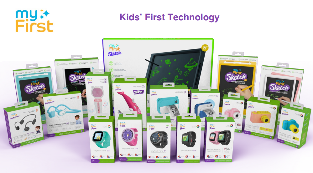 myFirst Creates Innovative Tech Products and Gifts for Kids
