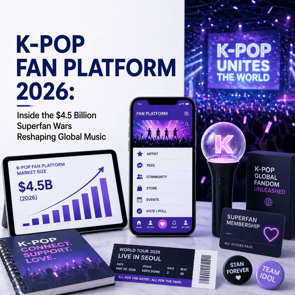 K-Pop Fan Platform 2026: Inside the $4.5 Billion Superfan Wars ...