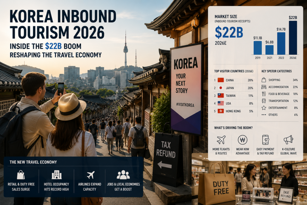 Korea Inbound Tourism 2026: Inside the $22B Boom Reshaping the Travel ...